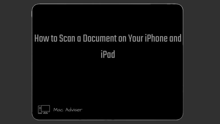 How to Scan a Document on your iPhone | 2023
